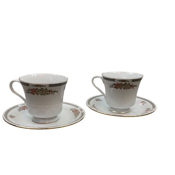 LiLiNG | Dining | Liling Fine China Yung Shen Cups And Saucers Serenade ...